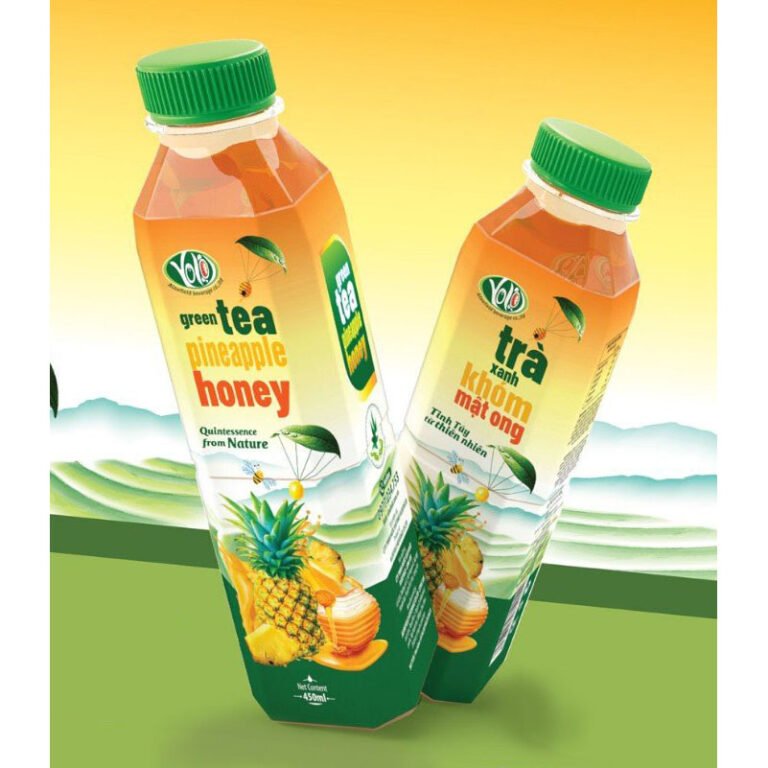 Green tea drink with lemon honey - Aloefield Beverages Co. Ltd